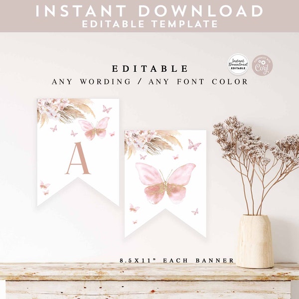 Birthday Pennant Banner - Etsy