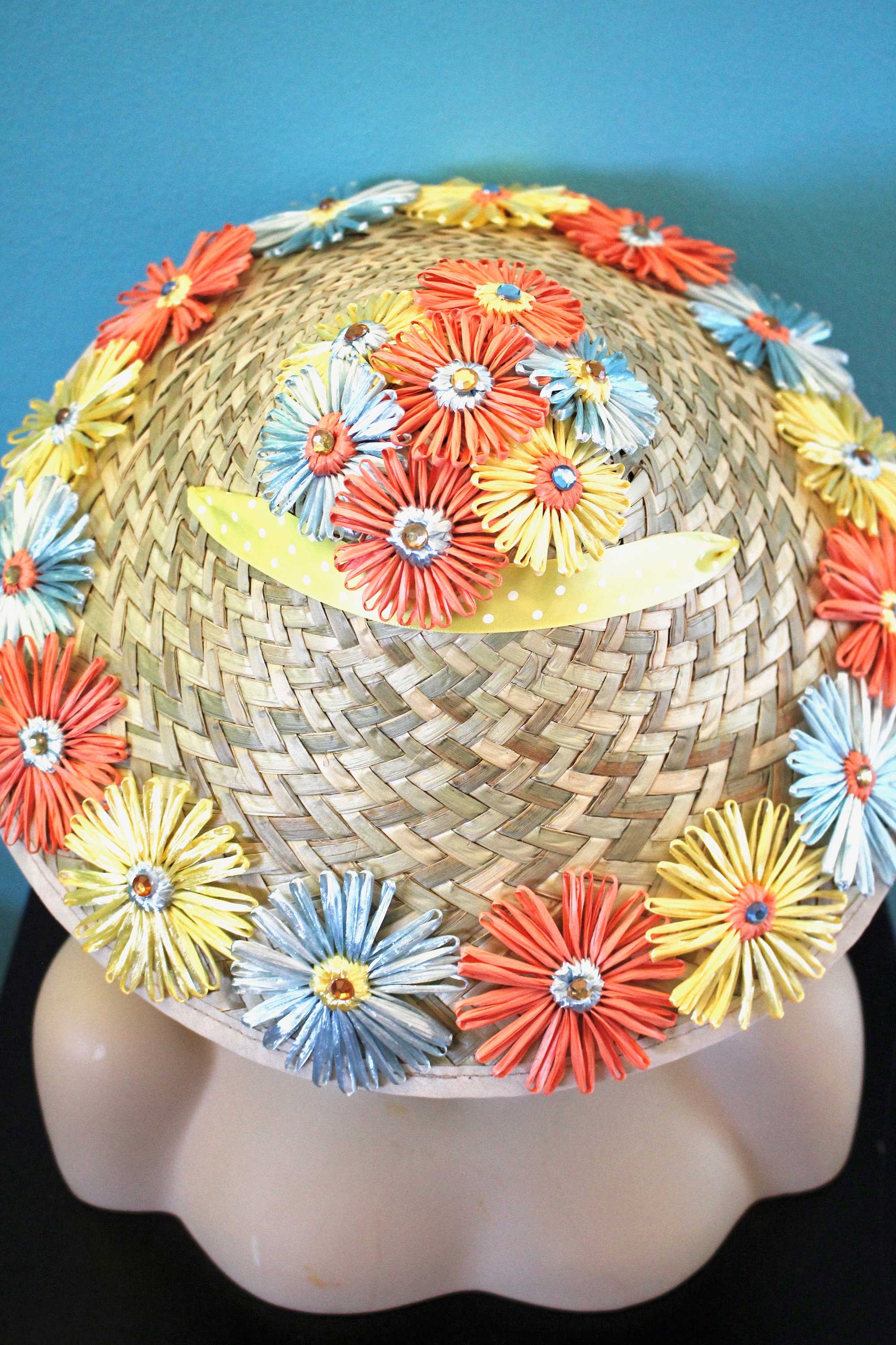 The Trixie..tiki Hat 50's Style 60's Style Vintage-inspired Conical ...