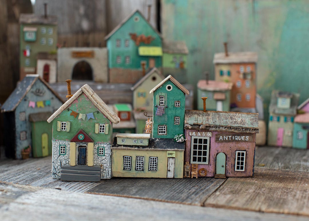 Wooden Houses / Rustic Houses - Etsy