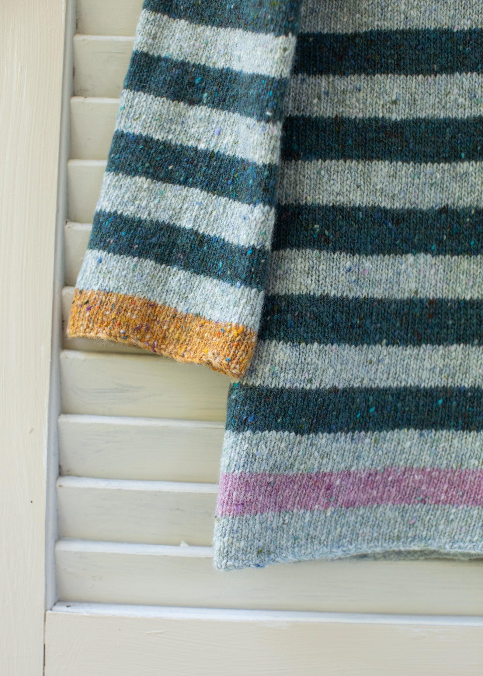 Nautical Sweater "ocean Lover" / Wool Sweater / Tweed Sweater / Women ...