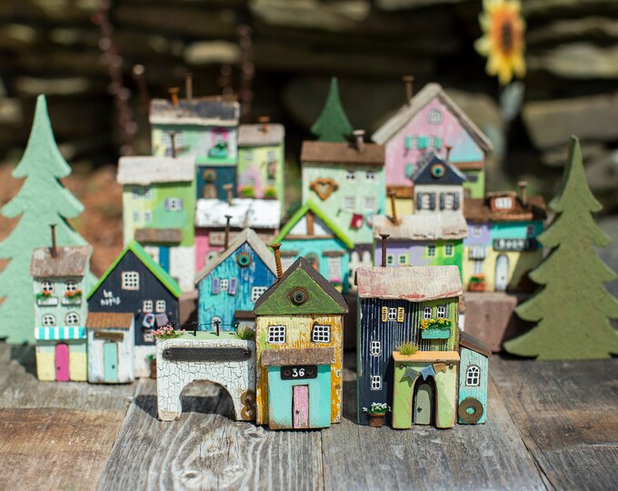 Wooden Houses/rustic Houses - Etsy