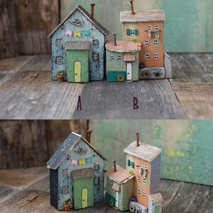 Wooden Houses / Rustic Houses - Etsy