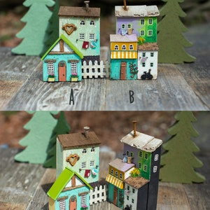Wooden Houses/rustic Houses - Etsy