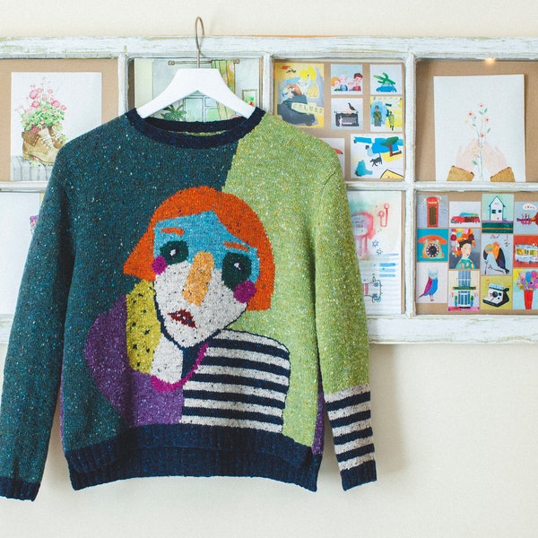 Art Sweater - Etsy