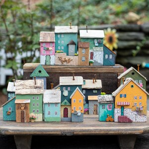 Wooden Houses / Rustic Houses - Etsy