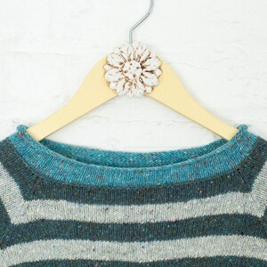 Nautical Sweater ocean Lover / Wool Sweater / Tweed Sweater / Women's ...