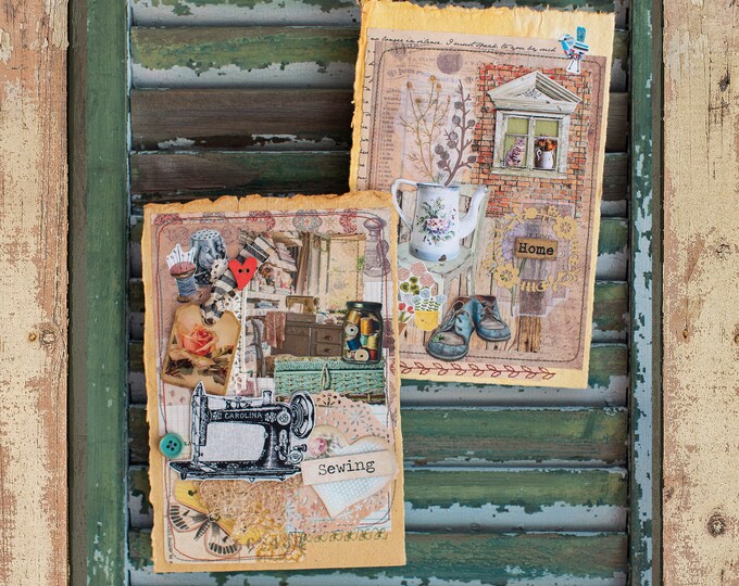 Scrapbooking Collage / Art Collage / Home Decor - Etsy