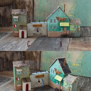 Wooden Houses / Rustic Houses - Etsy