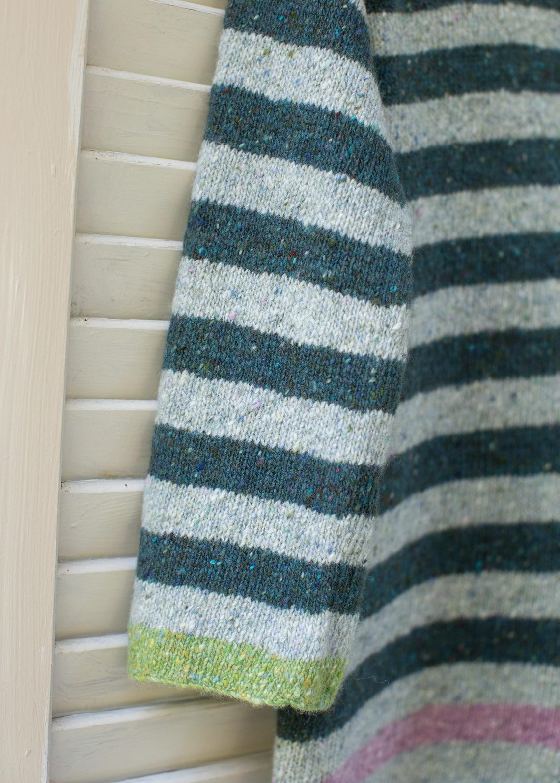 Nautical Sweater "ocean Lover" / Wool Sweater / Tweed Sweater / Women ...