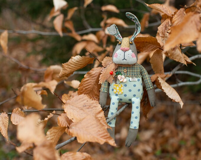 Wonder Rabbit / Art Toy / Rag Toy /handmade Toy /bunny Toy - Etsy