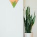 Fern Triangle Wall Art Small Wall Art Outdoor Lover Decor - Etsy