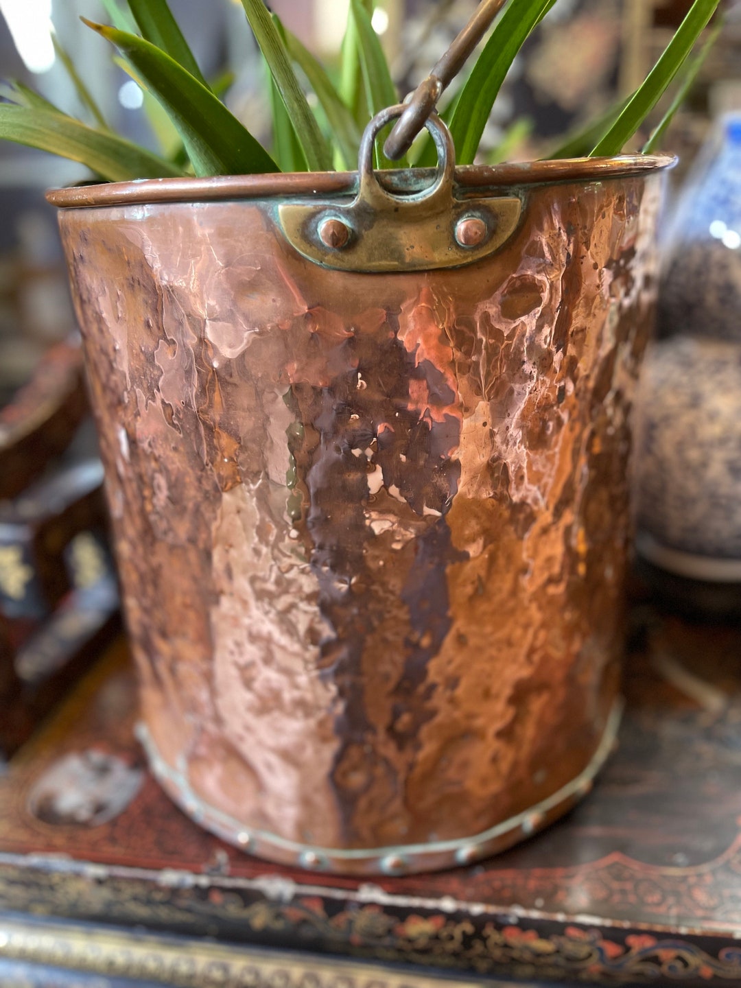 Antique Copper Milk Pail, 19th Century Dutch Farmhouse Decor - Etsy UK