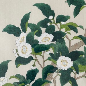Japanese Woodcut Nisabaro Ito Tea Tree - Etsy UK