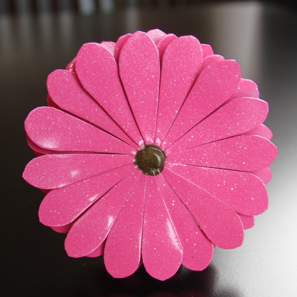 Pink Metal Flowers - Etsy