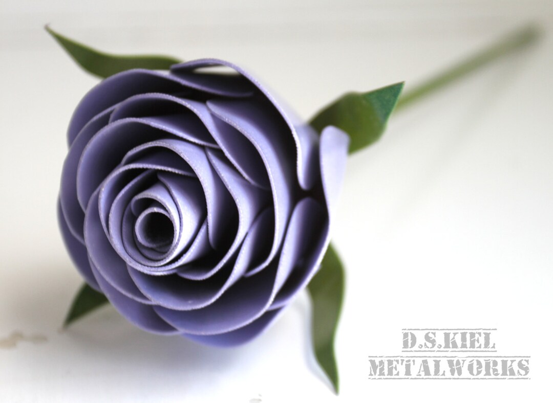 Stylized Metal Rose, Eleventh Anniversary, 11th Anniversary, 6th ...