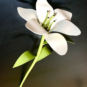 Handmade Steel Lily Sculpture: Easter Wedding Bouquet - Etsy