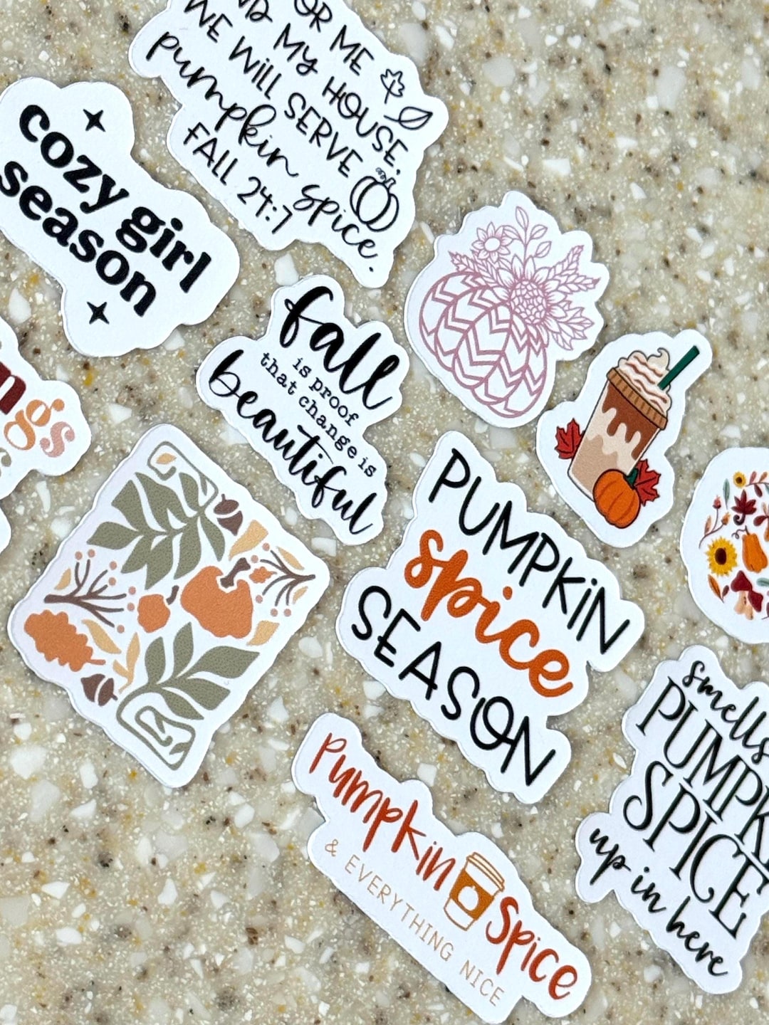Fall Sticker Pack - Etsy