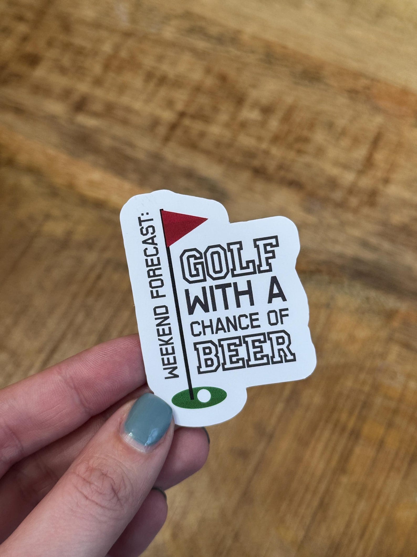 Golf Vinyl Sticker - Etsy