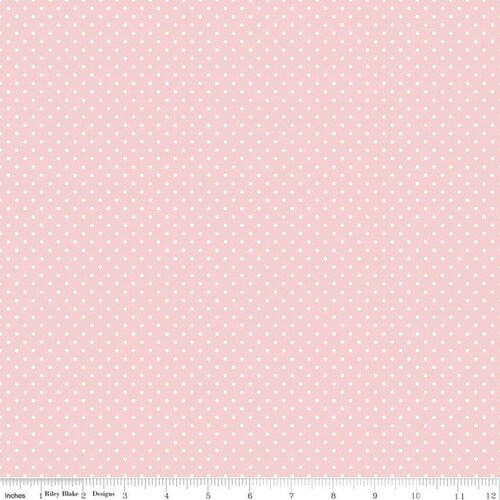 BABY PINK Small Dots by Riley Blake Pink Polka Dots Baby - Etsy