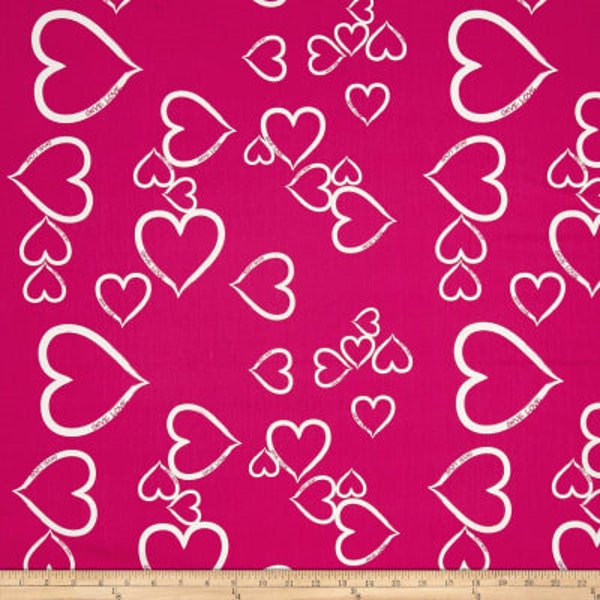 Heart Fabric - Etsy