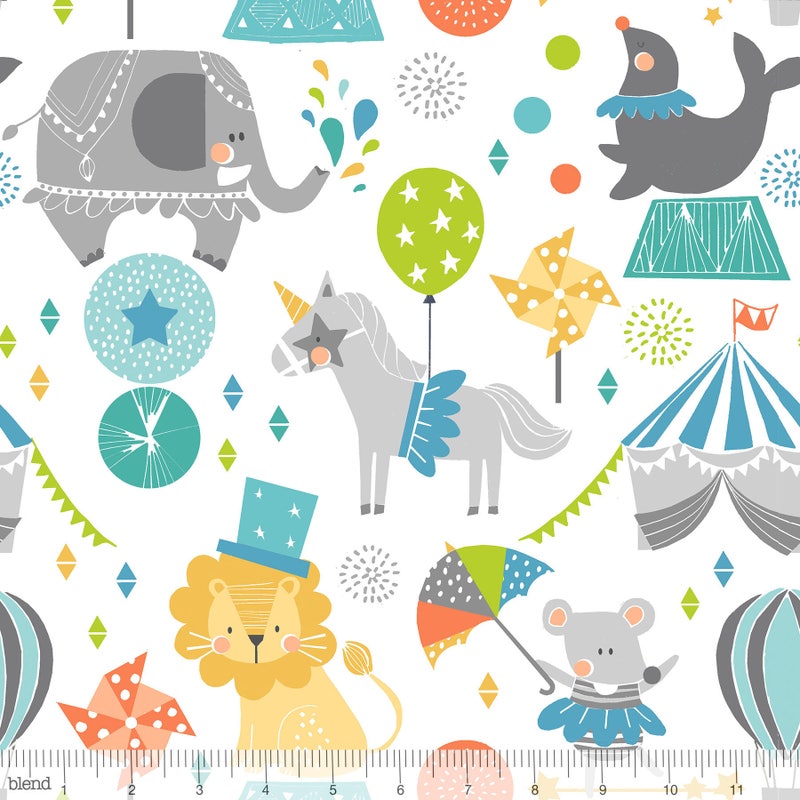 Circus Fabric - Etsy