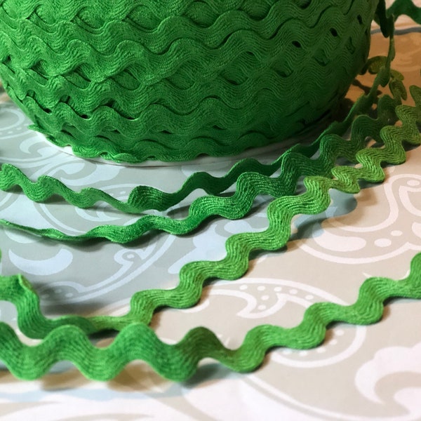Green Ric Rac - Etsy