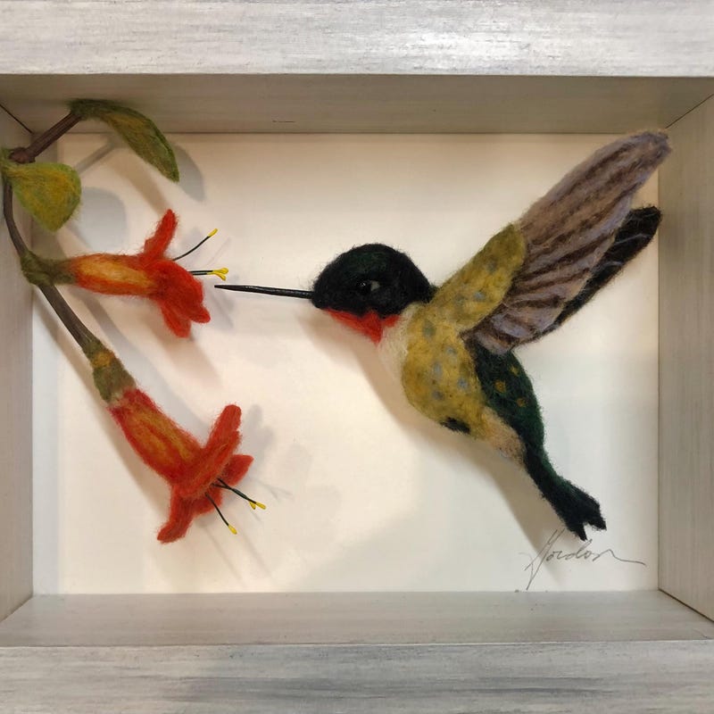 Felt Hummingbird Pattern - Etsy