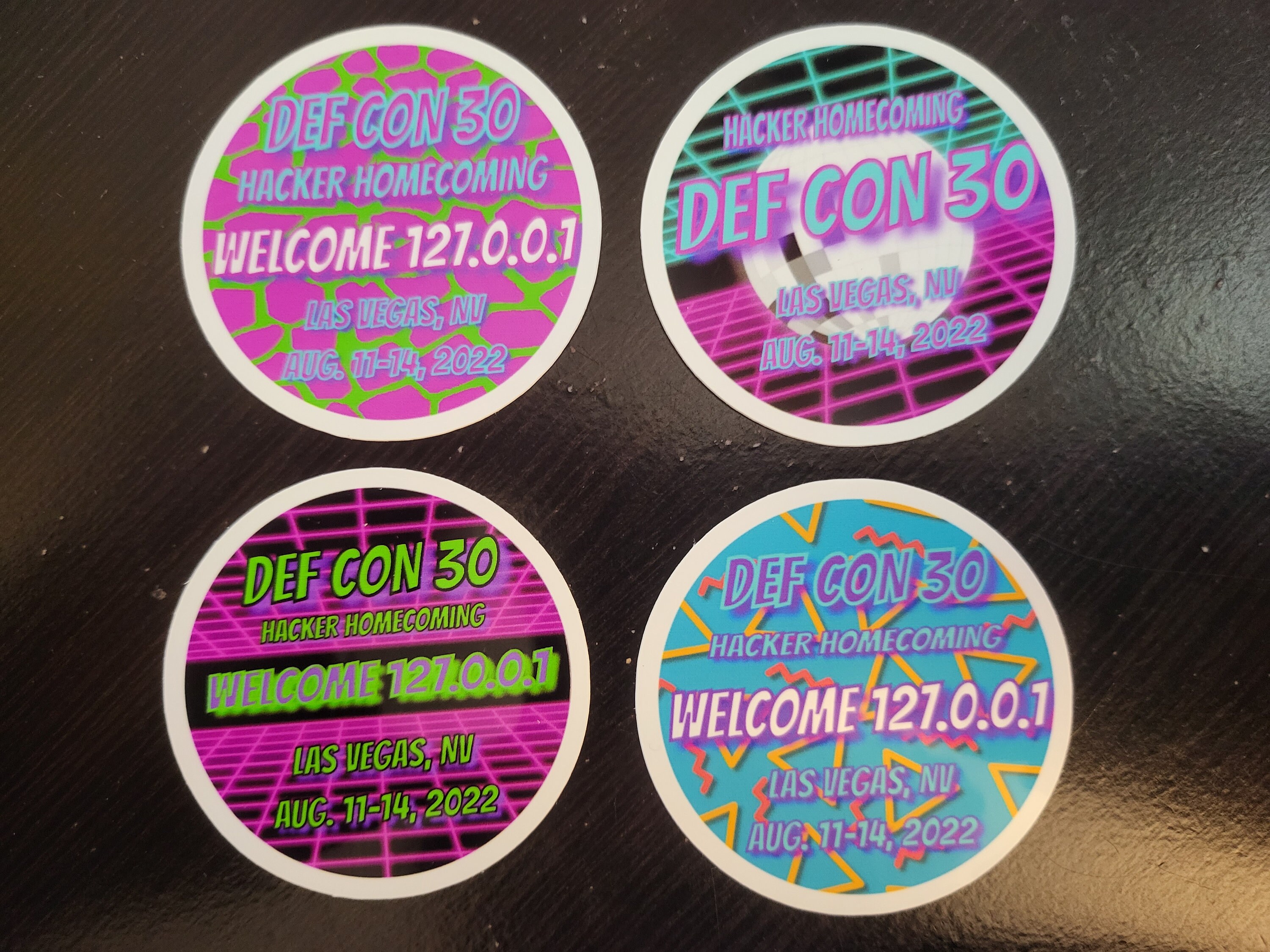 Def Con 30 Sticker Button Pack - Etsy