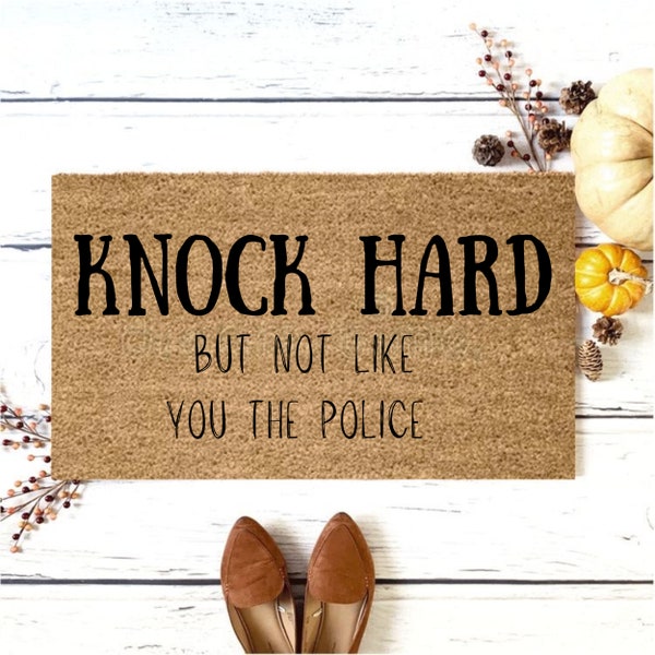Rude Door Mat - Etsy