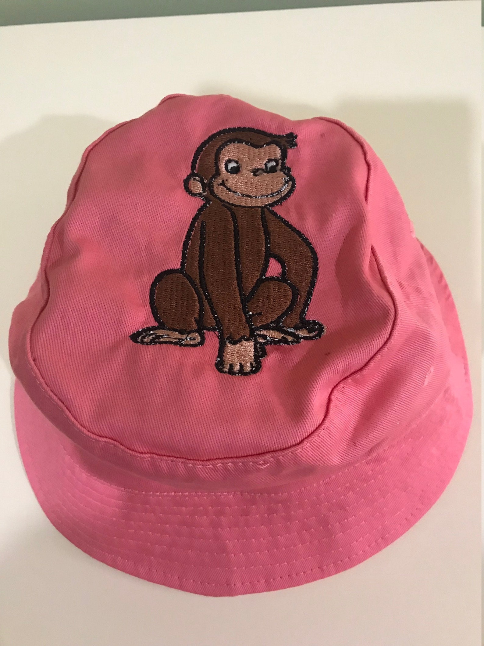 Embroidered Bucket Hats Kids Sizes Curious George, Bluey, Baby Shark ...