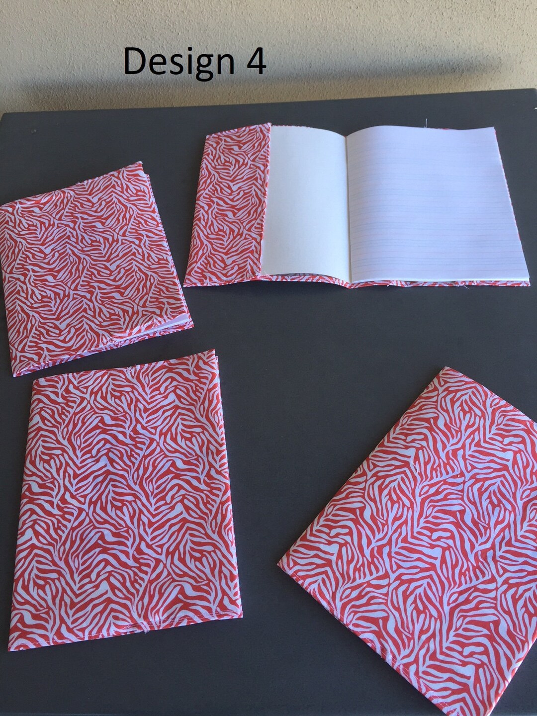 A Handmade Fabric Book Covers for 9 X 7 Exercise Book Back to School ...