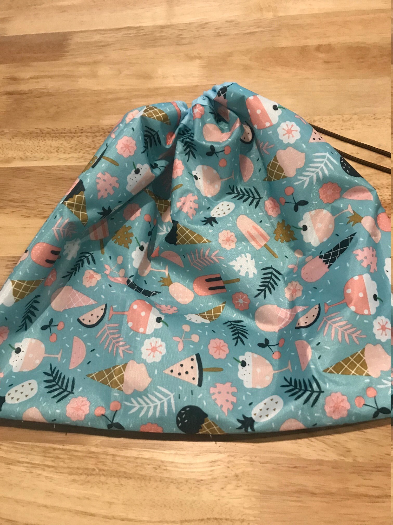 A Large Waterproof Drawstring Bag Library Bag Sports Bag - Etsy UK