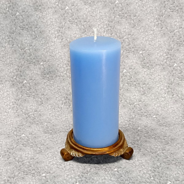 Light Blue Pillar Candles - Etsy