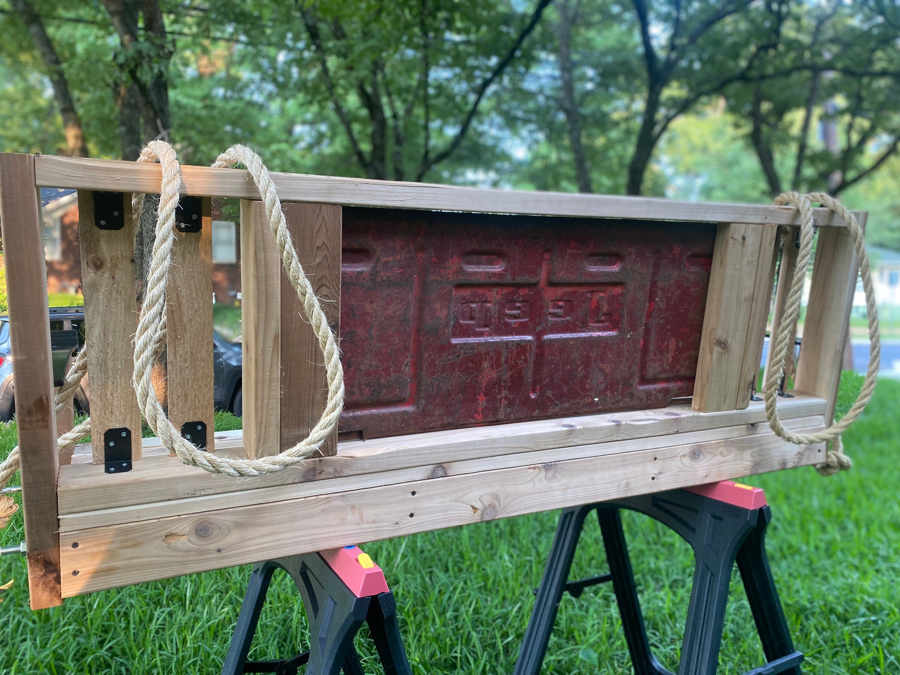 Kultured Tailgate Porch Swing - Etsy