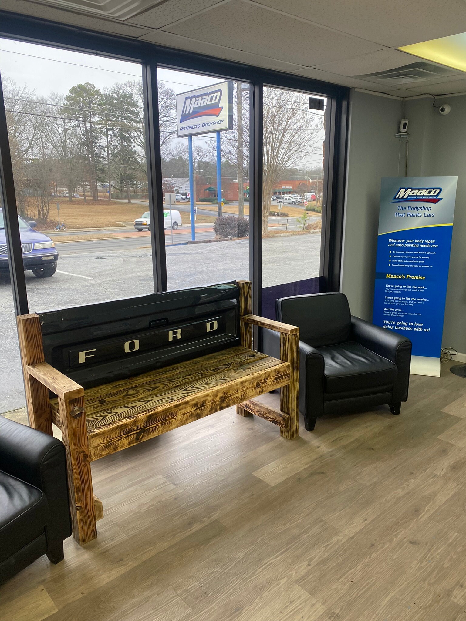 Automotive Furniture Bench
