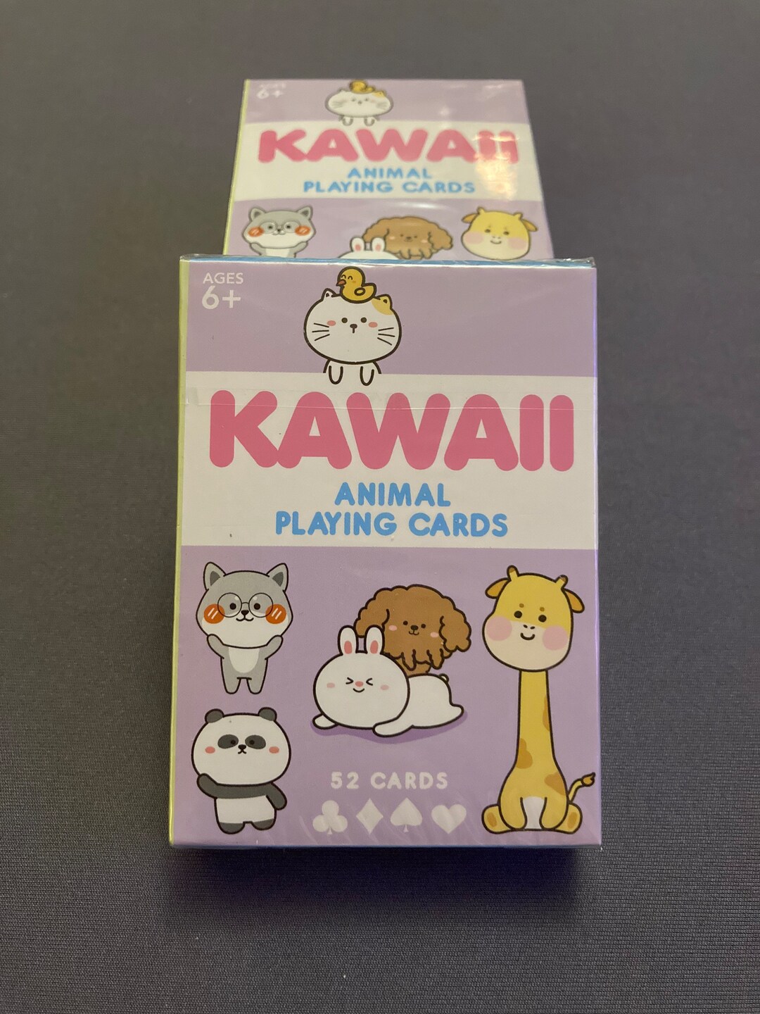 Kawaii Animal Playing Cards Brand New - Etsy