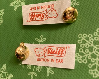 Steiff With Button - Etsy
