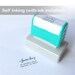 Custom Rubber Stamp Self-inking Address Stamp Clean Return - Etsy