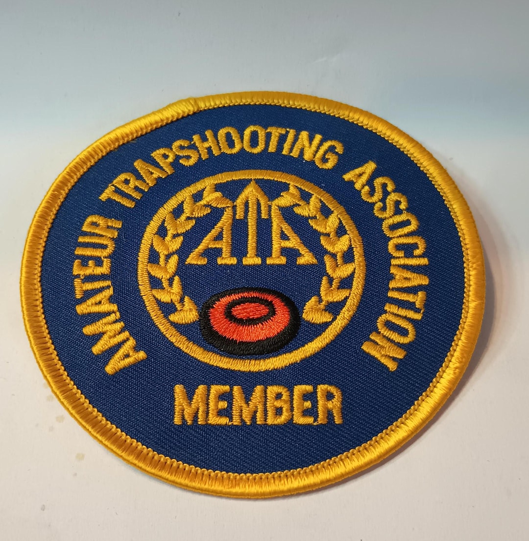 ATA Member Patch: Amateur Trapshooting Association Firearm Patch - Etsy