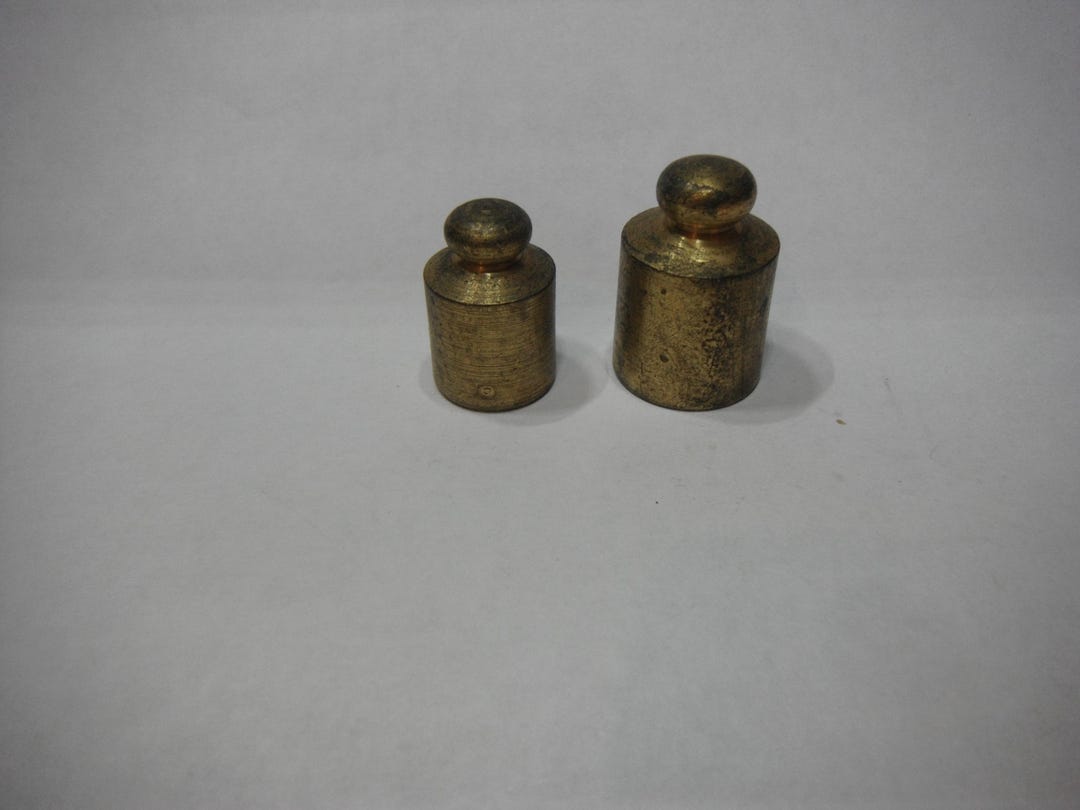 Brass Miniature Scale Weights, Brass Replica Scale Weights, Miniature ...