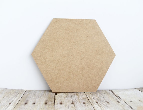 Artículos similares a Solid Hexagon 10-Pack en Etsy