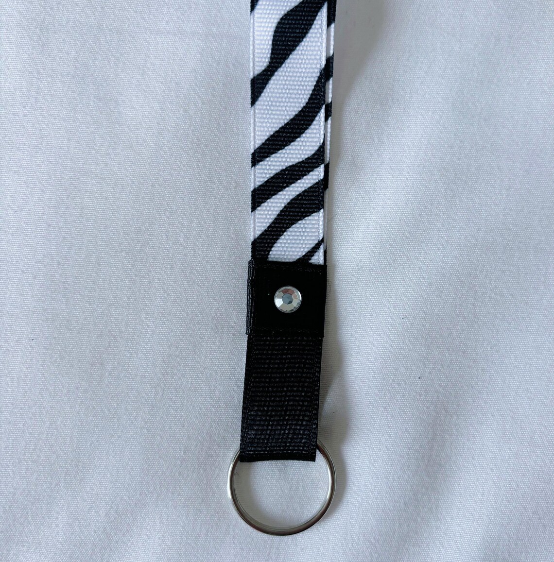 Zebra Print Lanyard, Zebra Lanyard, Zebra Accessories, Zebra Gifts ...