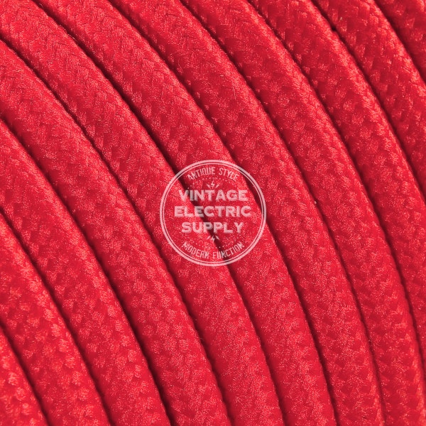 Round Cloth Covered Wire - Etsy
