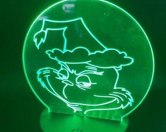 Grinch Night Light | Etsy