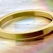 2mm Wide Flat Gold Ring 10k, 14k, 18k, or 22k, Solid Gold, 2mm Gold Band, Dainty Gold Ring, Real ...