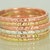Classic Rose Gold Stackable Rings 14k Rose Gold Filled, Stacking Rings ...