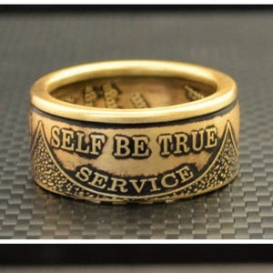 AA Ring, Sobriety, AA Anniversary, Alcoholics Anonymous, Coin Ring, AA ...