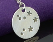 Sterling Silver Libra Necklace Libra Necklace Sterling | Etsy