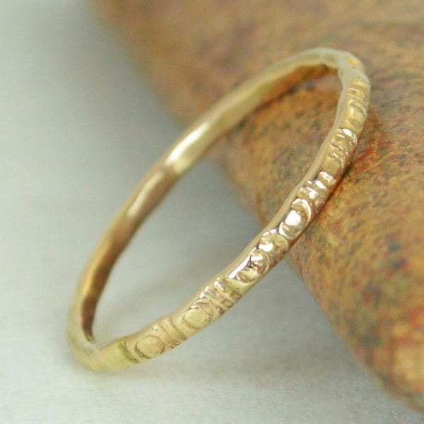Rustic Wedding Band - Etsy