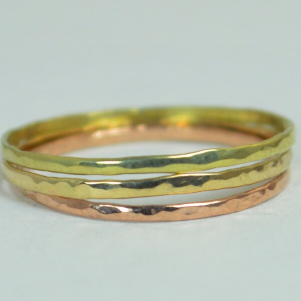 Simple Gold Ring - Etsy